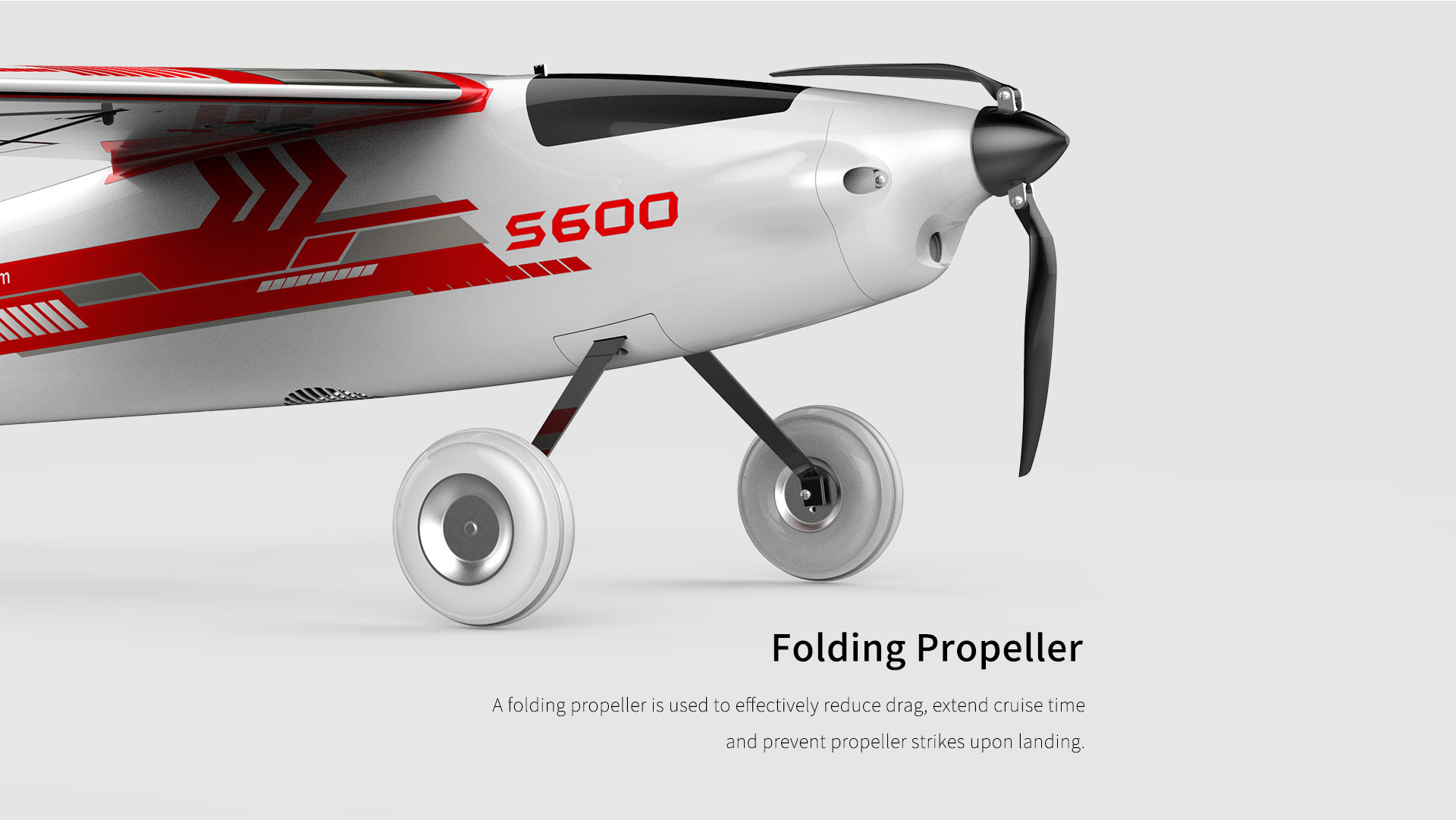 HSDJETS 1300mm S600 Intelligent RC Smart Plane - RC Jet Center