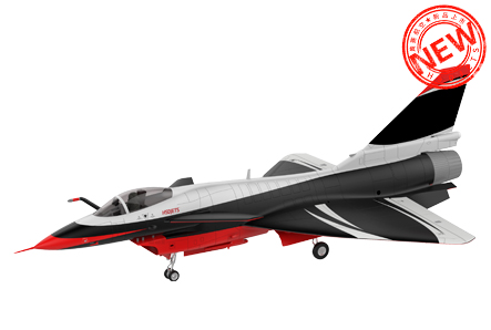 HSDJETS 2115 mm HJ-10 Turbine Black Color - RC Jet Center