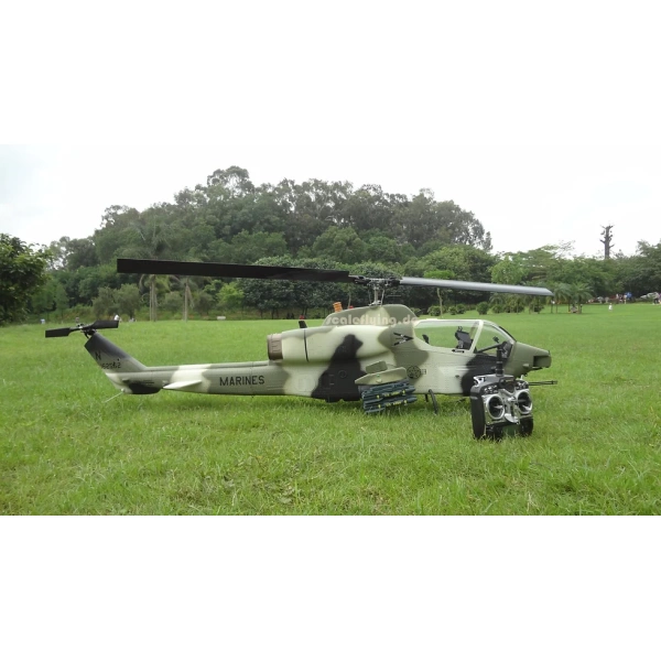 700 AH-1W ARF Cobra Army - RC Jet Center