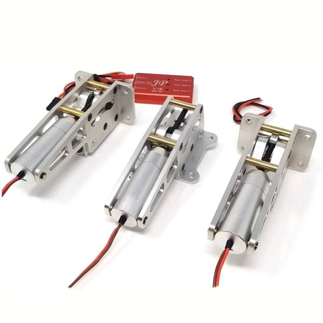 JP Hobby ER-150-J 15mm Alloy Electric Retracts Set (20kg/Vertical-Low ...