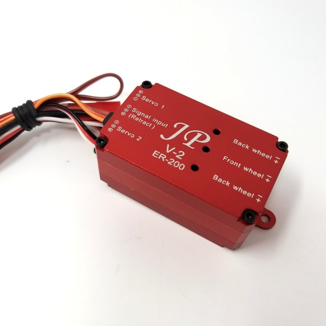JP Hobby Tricycle Controller Retract Box ER-200 V2 Landing Gear with ...