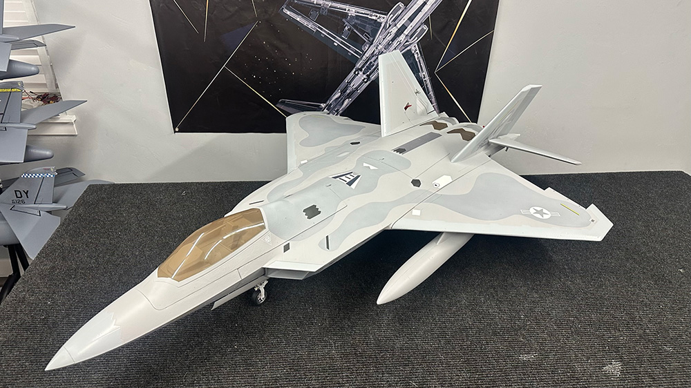 AF MODEL - F-22 Foamy Turbine JET - RC Jet Center