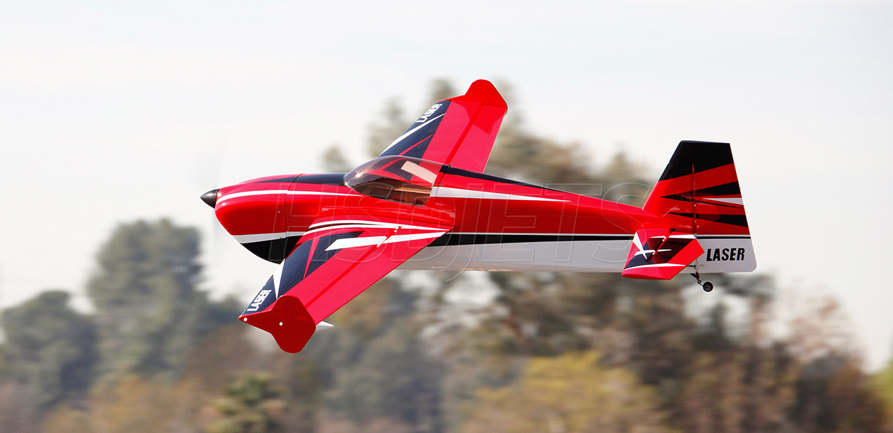 HSDJETS 60inch Laser 260 C Red - RC Jet Center