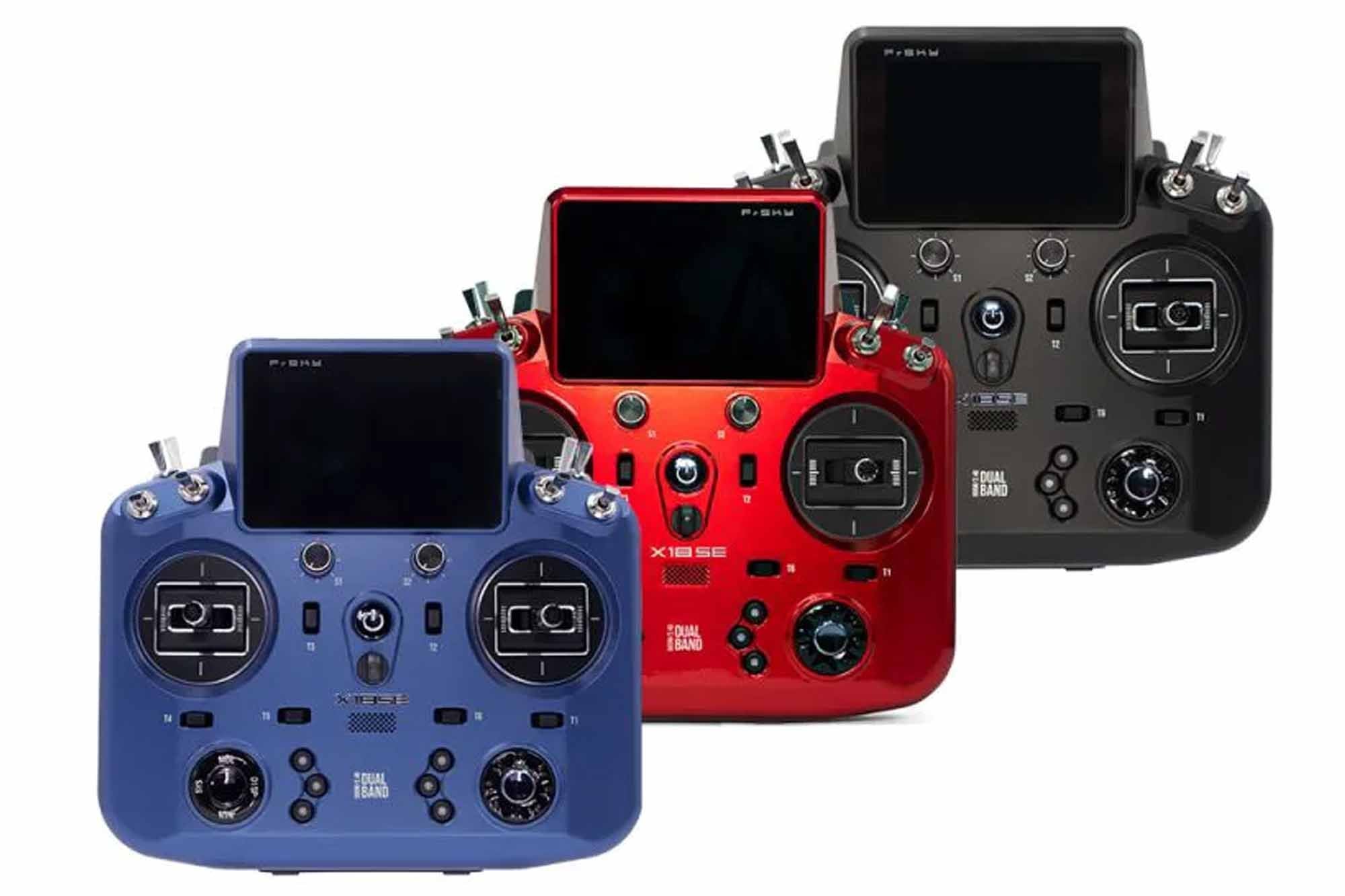 FrSky Tandem X18SE 900MHz/2.4GHz Dual Band Blue color Transmitter - RC ...