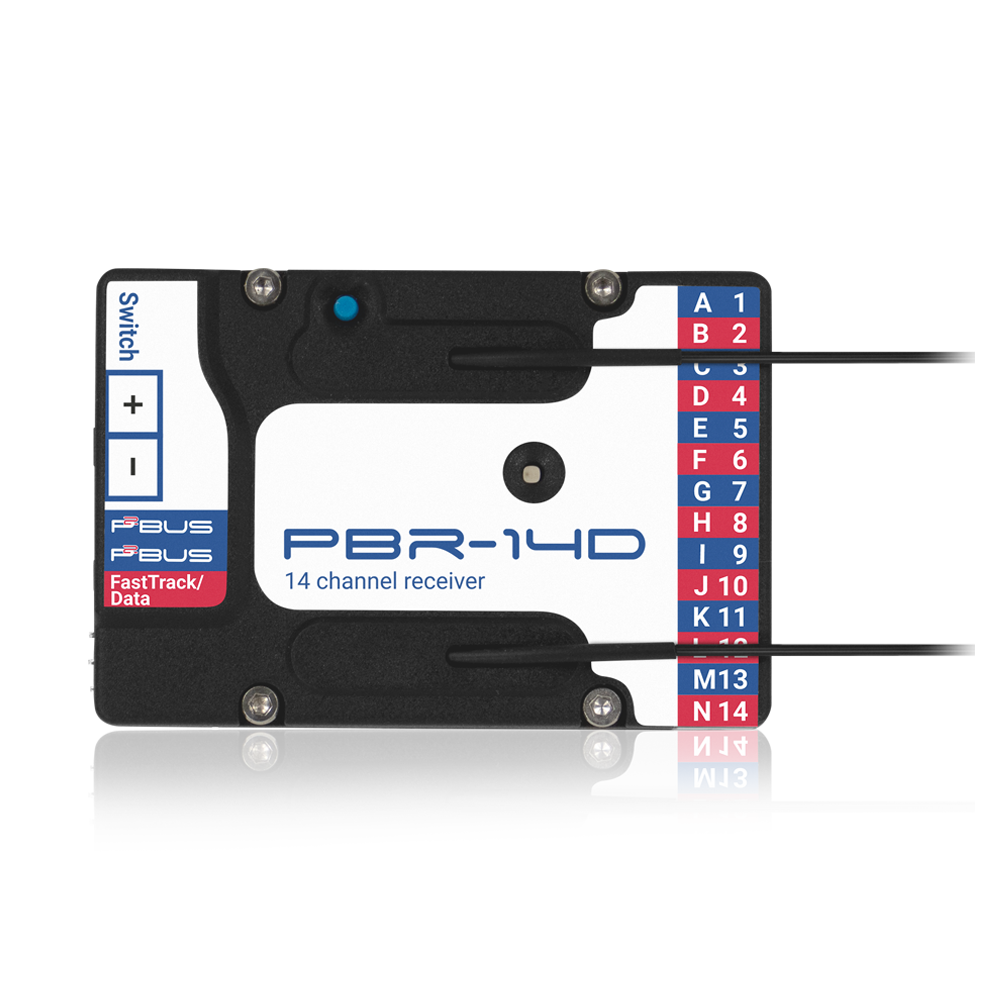 PBR-14D, 14 Channel 2.4GHz Receiver - RC Jet Center