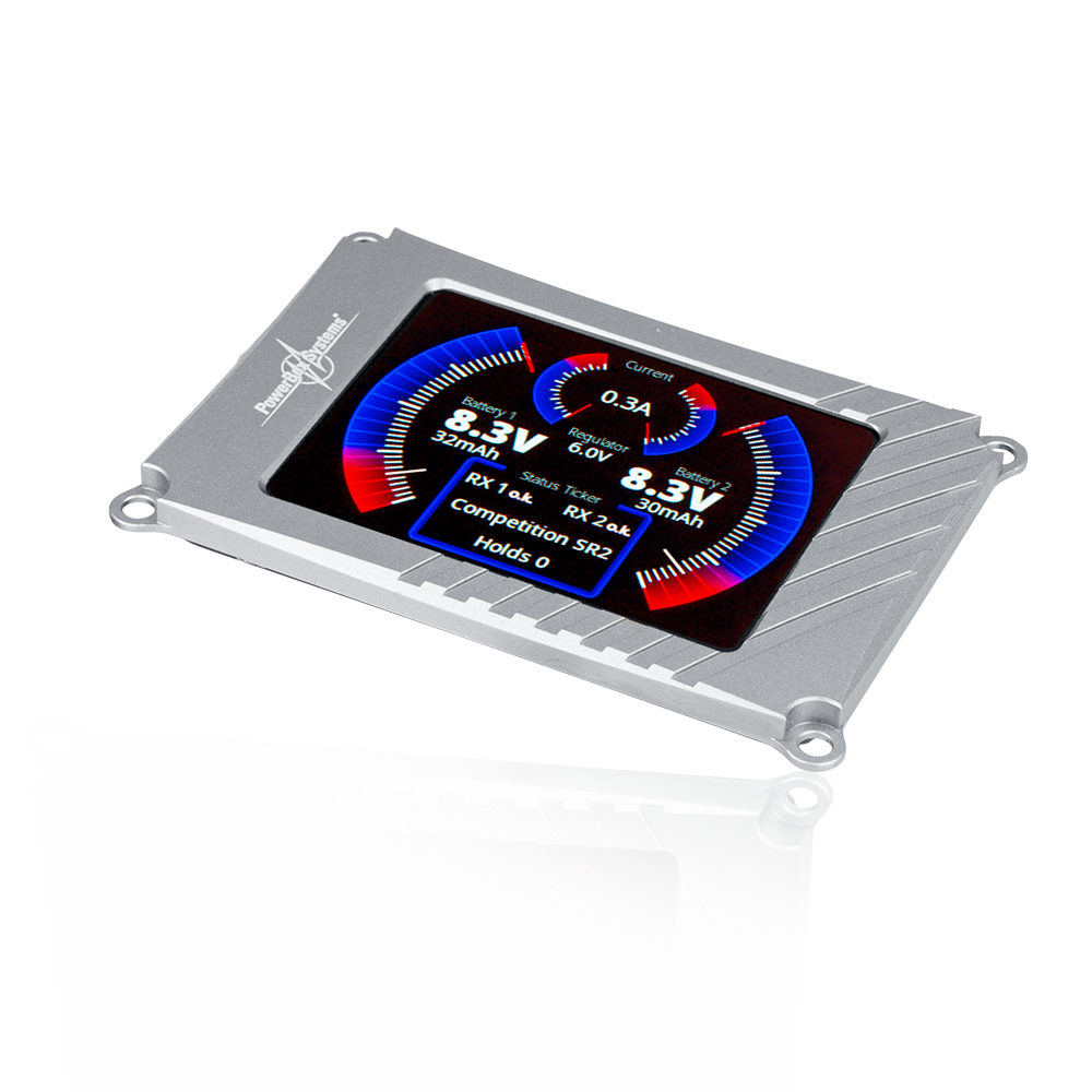 PowerBox Competition SR2 incl. SensorSwitch and TFT-Display - RC Jet Center