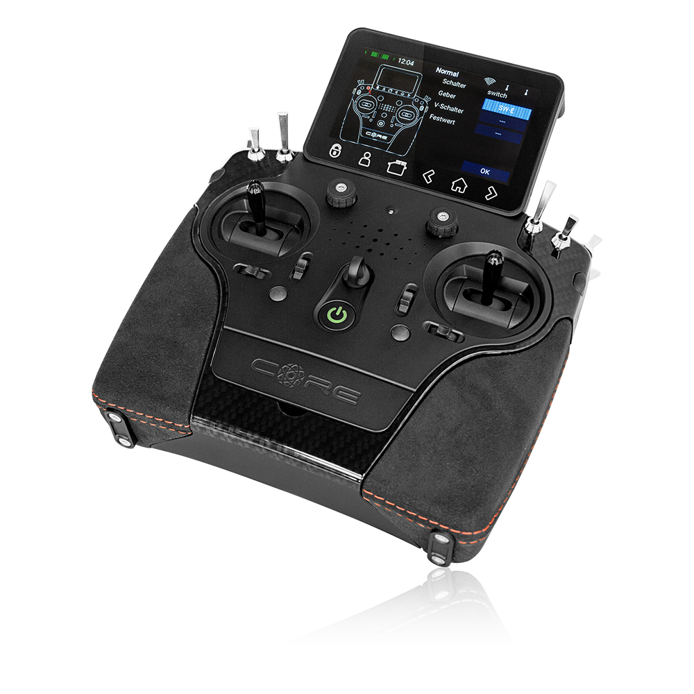 Radio system CORE handheld version black in set - RC Jet Center